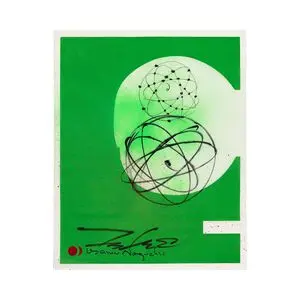 NOGUCHI 1av Print – Sun Isamu X Futura2000 - Green