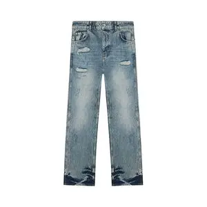 Represent Knee Length Jeans For Women