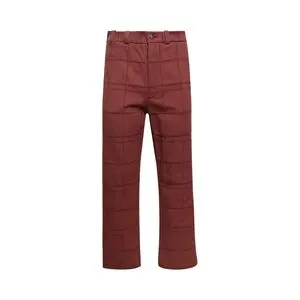 THE ELDER STATESMAN Windowpane Norm Pant
