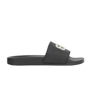 Balenciaga Pool Slides - Black
