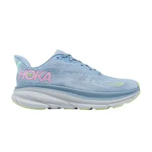 HOKA® Clifton 9 Wide Sneakers - Blue
