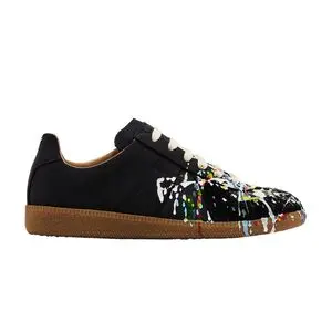 Black Paint Splatters
