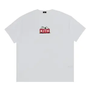 Kith For Peanuts Doghouse Classic Logo Tee - White