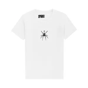 SP5DER Tm Baby Tee - White