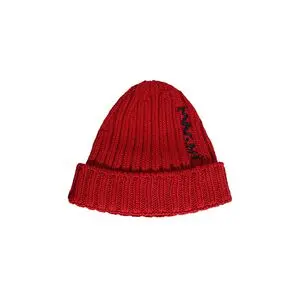 Marni Ribbed Beanie Hat - Red