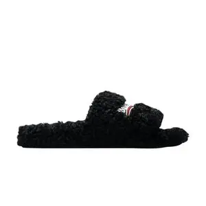 Balenciaga Furry Slides - Blue