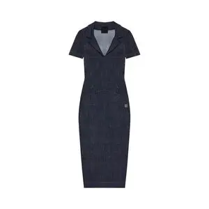 Givenchy Denim Midi Dress