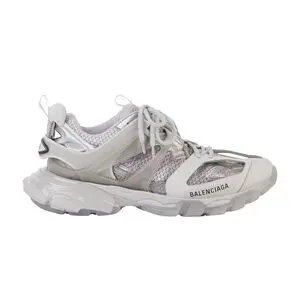 Balenciaga Track Sneaker With Clear Sole - Grey