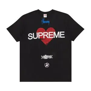 Supreme Announcing Tee - Black