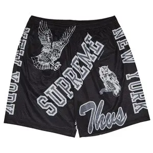 Supreme Varsity Mesh Short - Black