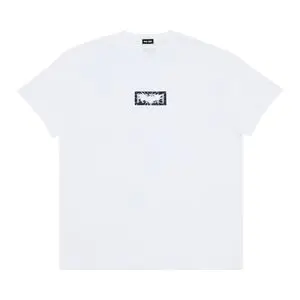 Kith X Batman Shattered Vintage Tee - White
