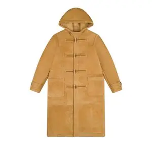 DENIM TEARS Derry Shearling Duffle Coat