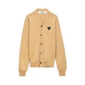 Play Comme Des Garcon V-neck Cardigan