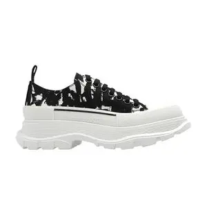Women's Black White Soles Sneakers