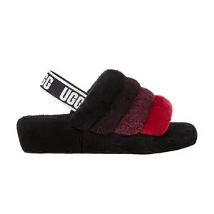 UGG Fluff Yeah Slide - Black