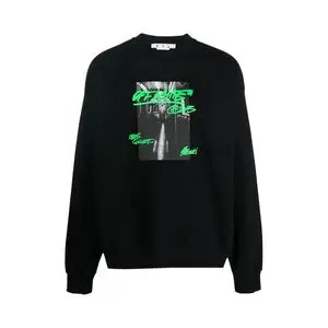 Off-White Metro Type Skate Crewneck