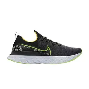 Nike React Infinity Run Flyknit Sneakers - Black