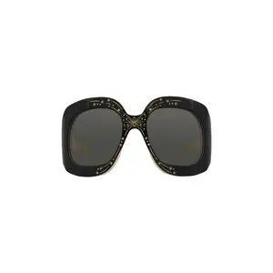 Gucci Wrap Around Sunglasses - Black