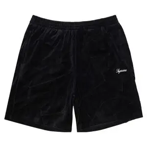 Supreme Patchwork Velour Short