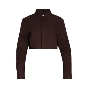 Rick Owens Camicia Cropped Outershirt