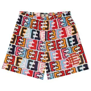 ERIC EMANUEL Ee Basic Short 'jake Clark Hand Painted - Multicolor