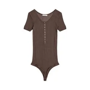 LEMAIRE Buttoned Rib Bodysuit