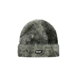 PALACE Teddy Beanie - Grey