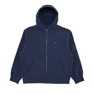 Supreme Windstopper Zip Up Hooded Sweatshirt - Blue
