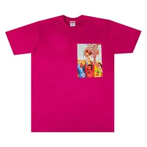 Supreme Supreme Sekintani La Norihiro Tee Pink