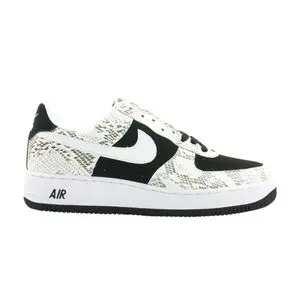 Nike Air Force 1 Premium 'snake' Sneakers - Black
