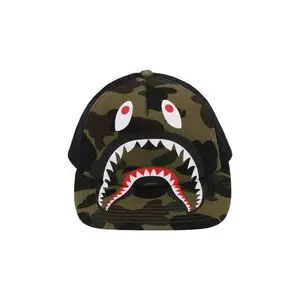 A BATHING APE 1st Camo Shark Cap - Green