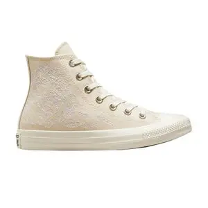 CONVERSE Chuck Taylor All Star High Embroidered Floral - Cream