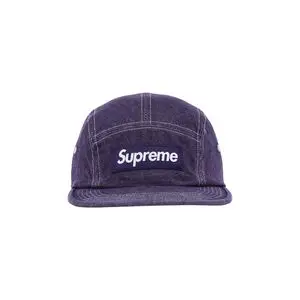 Supreme Denim Camp Cap - Purple