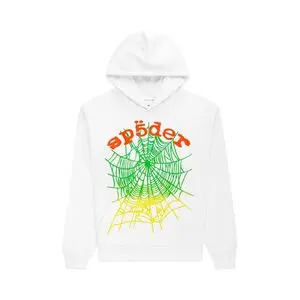 Sp5der Aop Web Hoodie - Heather Grey | Editorialist