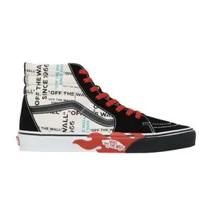 VANS Sk8-hi Otw Flame Sneakers - Black