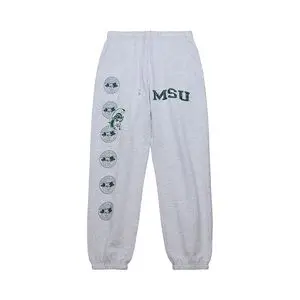 TRAVIS SCOTT X Mitchell & Ness Michigan State University Sweatpants - Grey