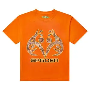SP5DER Real Tree Tee - Orange