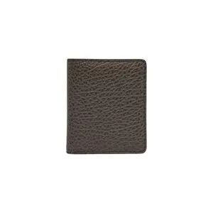 MAISON MARGIELA Calf Leather Bifold Wallet 'elephant - Tan