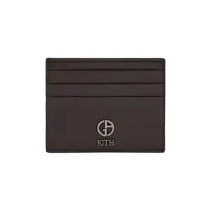 Kith Giorgio Armani Card Holder 'kindling - Brown