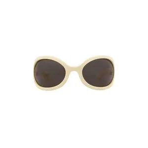 Gucci Wrap Around Sunglasses - White