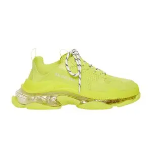 Balenciaga Triple S Sneaker With Clear Sole - Yellow