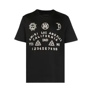 Amiri Ouija Board Tee - Black
