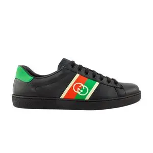 Gucci Ace Interlocking G Sneakers - Black