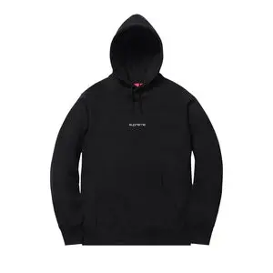 Supreme Compact Logo Hooded Sweatshirt