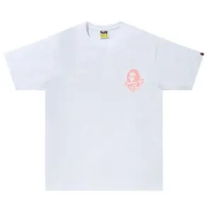 A BATHING APE Circle Tee - White
