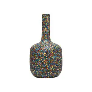 ROBERT HESSLER 8810 Dots Vase By - Multicolor