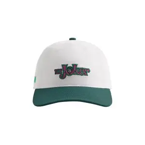 Kith X Batman Joker Twill Snapback - White