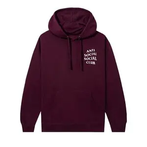 ANTI SOCIAL SOCIAL CLUB Mind Games Hoodie - Red