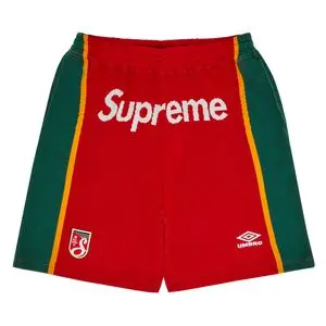 Supreme X Umbro Jacquard Animal Print Soccer Short - Orange