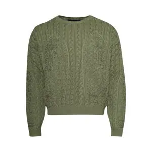 WHO DECIDES WAR BY EV BRAVADO Lagoon Cable Knit Sweater